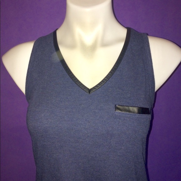 Converse | Tops | Womens Converse Tank Leather And Sheer Trim Small ...